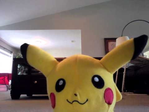 Pikachu sings pokemon theme song! - YouTube