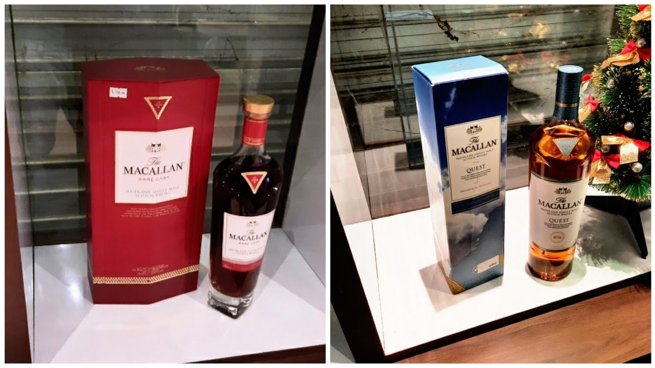 MACALLAN RARE CASK- MACALLAN QUEST DI BERBANDINGKAN HARGA LEBIH MANA ...