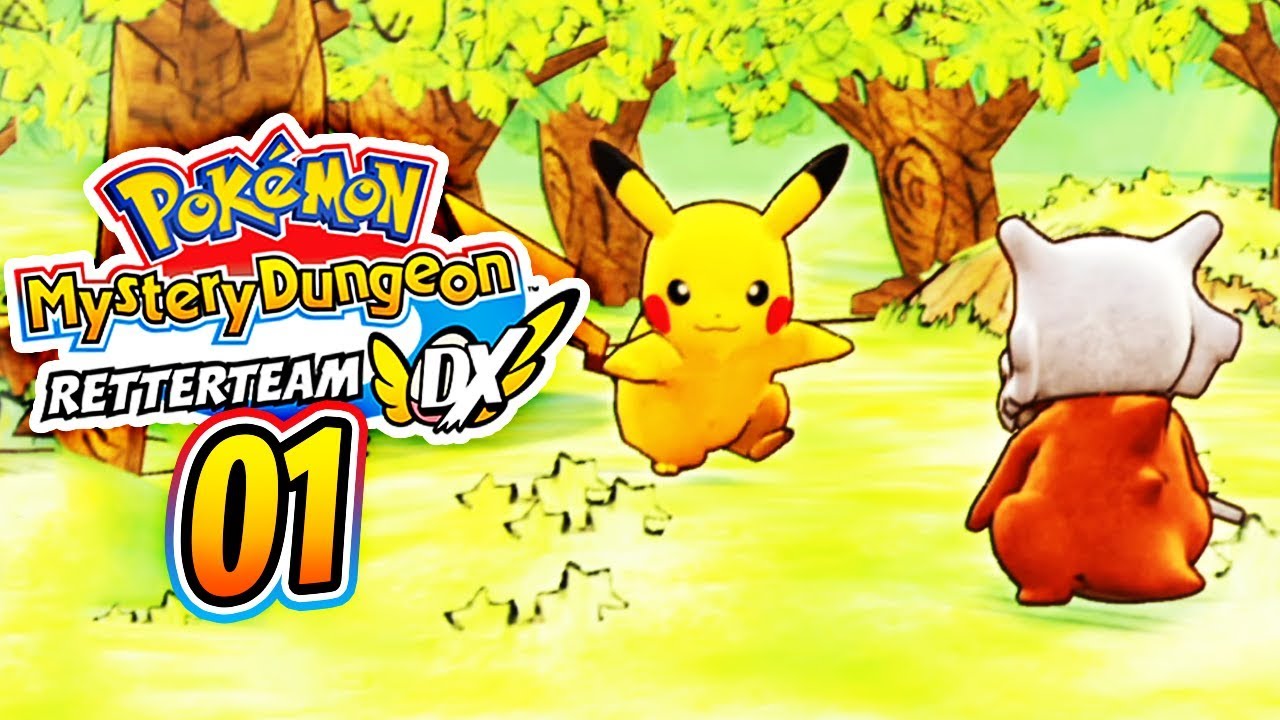PIKACHU & TRAGOSSO starten durch! Pokémon Mystery Dungeon: Retterteam ...