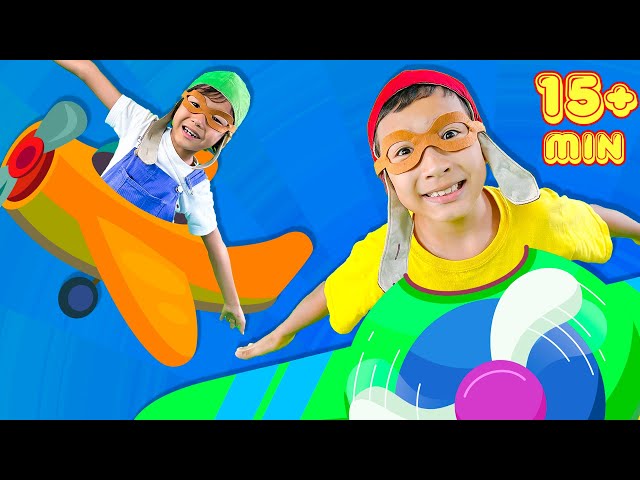 Airplane song + Kids Songs And More Nursery Rhyme - Videos For Kids