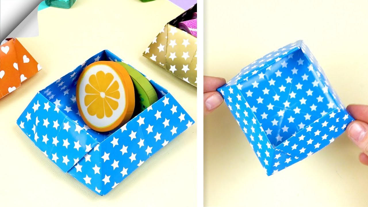 DIY Paper Box How To Make Paper Box YouTube DIY Paper Box How To Make Paper Box YouTube