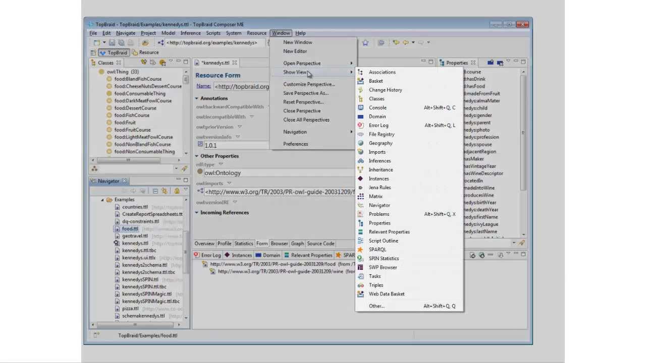 TopBraid Composer - YouTube