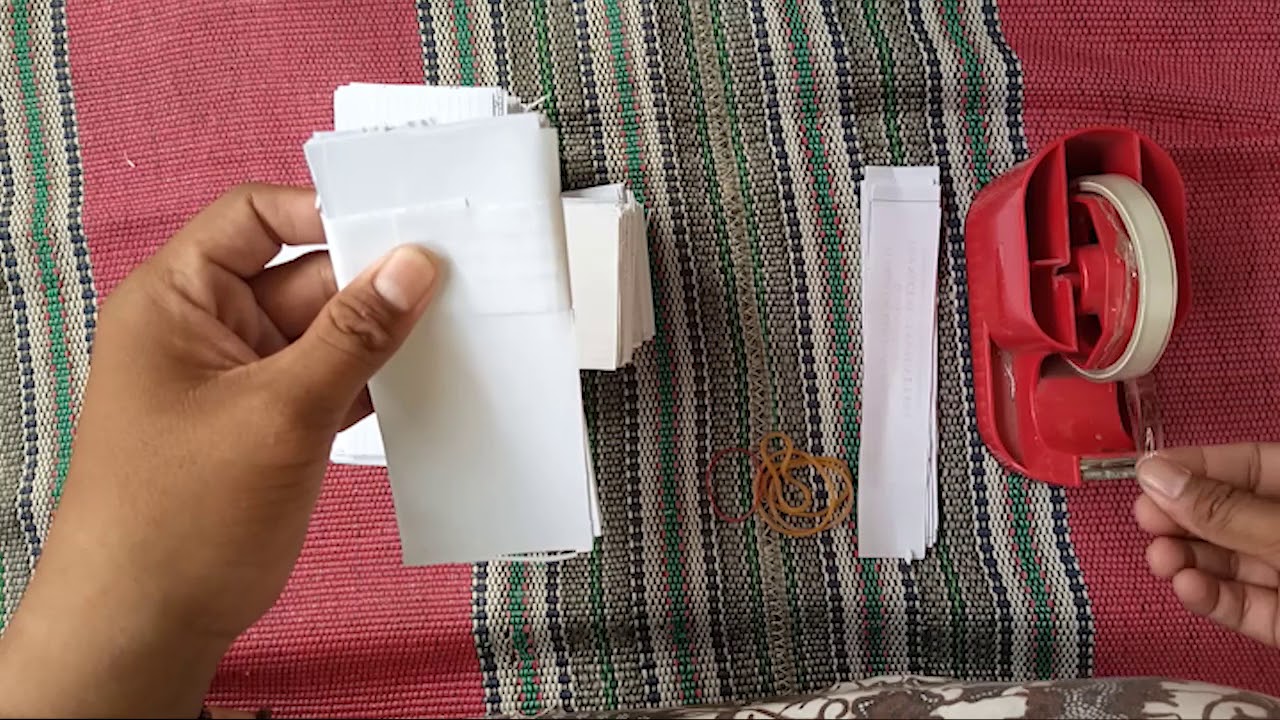 Proses Bundle Uang Dummy & Mengikat Uang Dalam 1 Brood - YouTube