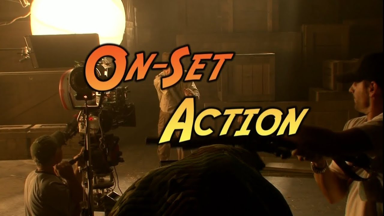 On-Set Action | Indiana Jones Behind the Scenes - YouTube