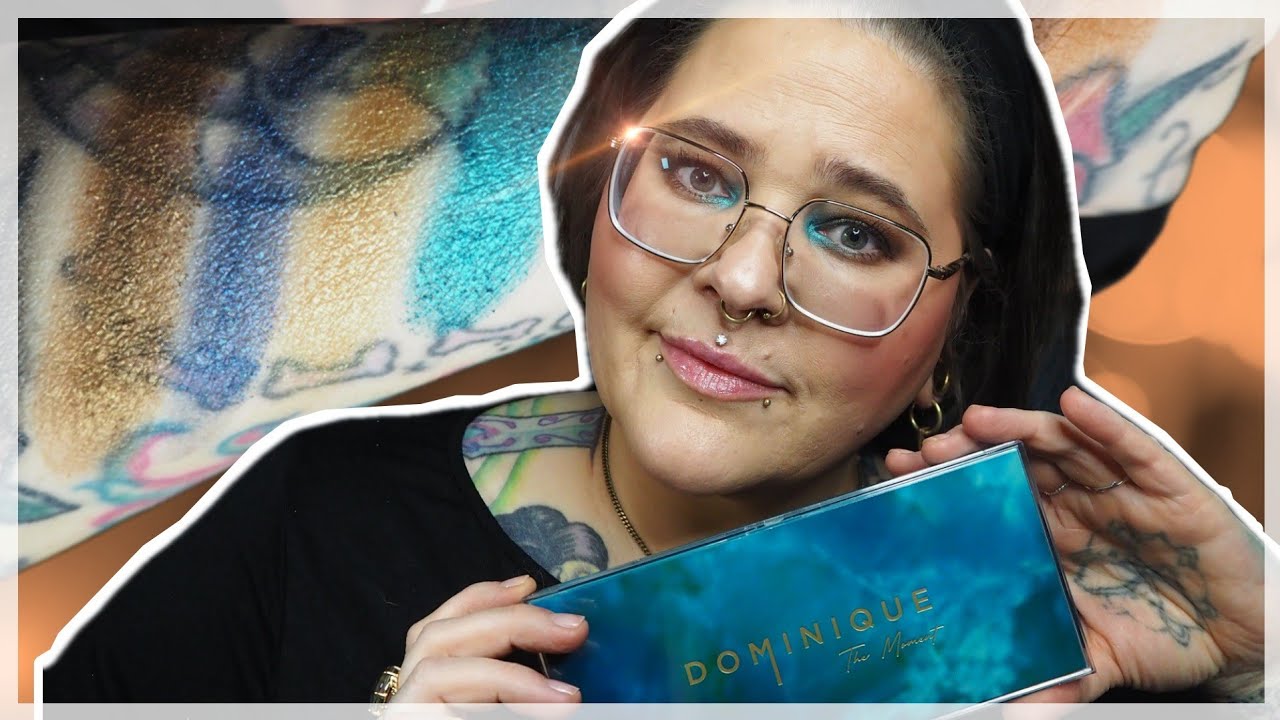 STYLE AND TALK | DOMINIQUE COSMETICS THE MOMENT PALETTE - YouTube