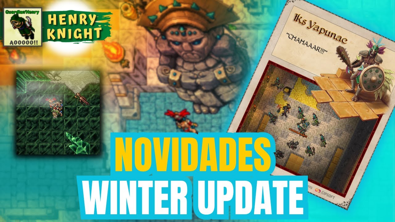 Tibia - Novidades do Winter Update, Nova Montaria, Novos Iks, ET BILU e ...