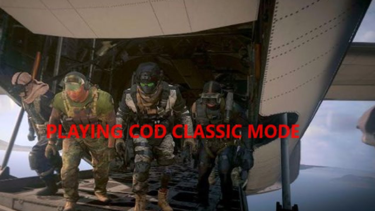COD CLASSIC MACH - YouTube