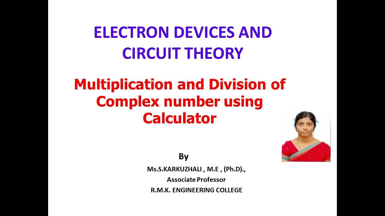 Multiplication of Rectangular Coordinates using Calculator - YouTube