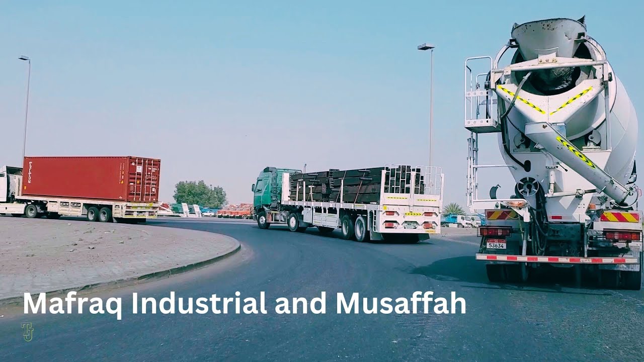Mafraq Industrial to Musaffah Trip | - YouTube