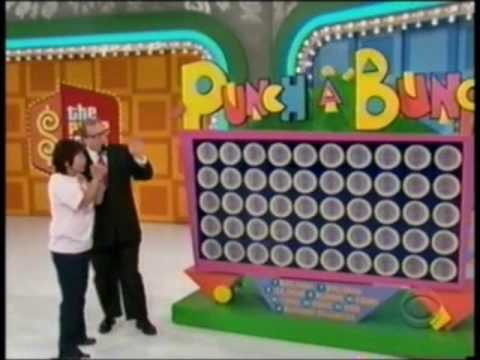 Punch-A-Bunch (Punchboard) -- The Price is Right (Carey) - YouTube