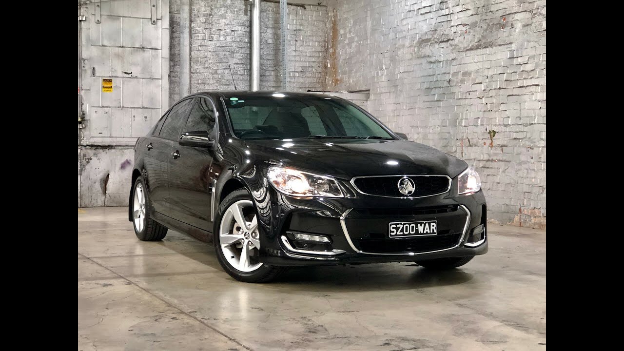 2016 Holden Commodore VF II MY16 SV6 Black 6 Speed Sports Automatic ...