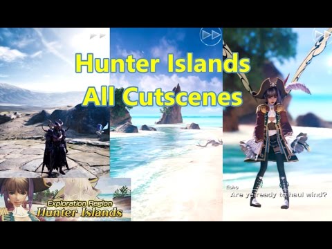 Hunter Islands - All Cutscenes - Mobius Final Fantasy - YouTube