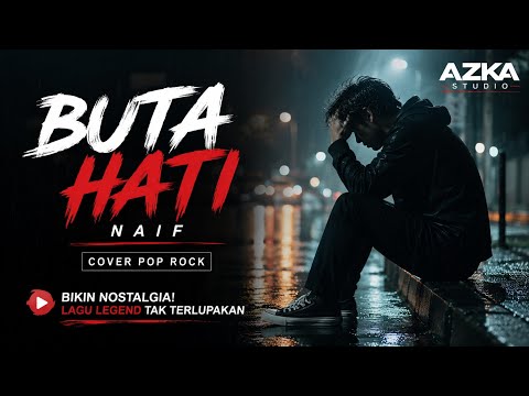 🎵 Buta Hati – Naif | Cover Pop Rock Full Version + Lirik | Azka Studio