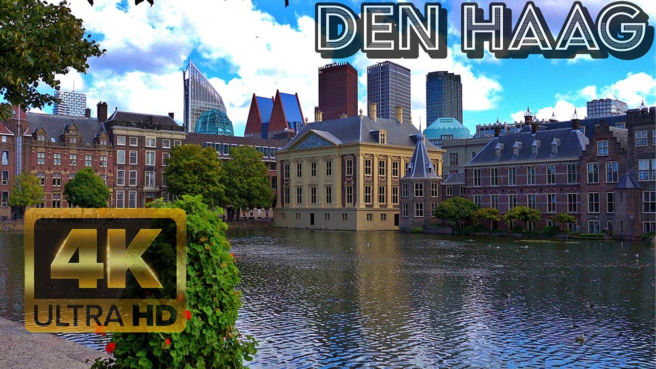 4K Walking Tour | Den Haag | The Hague The Netherlands 🇳🇱 Summer August ...
