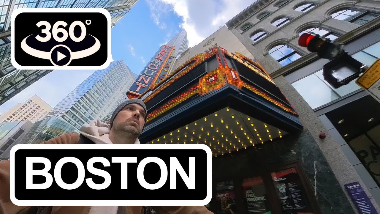 360 VR - E-Biking Downtown + Boston Harbor [Lectric XP 3.0] - YouTube