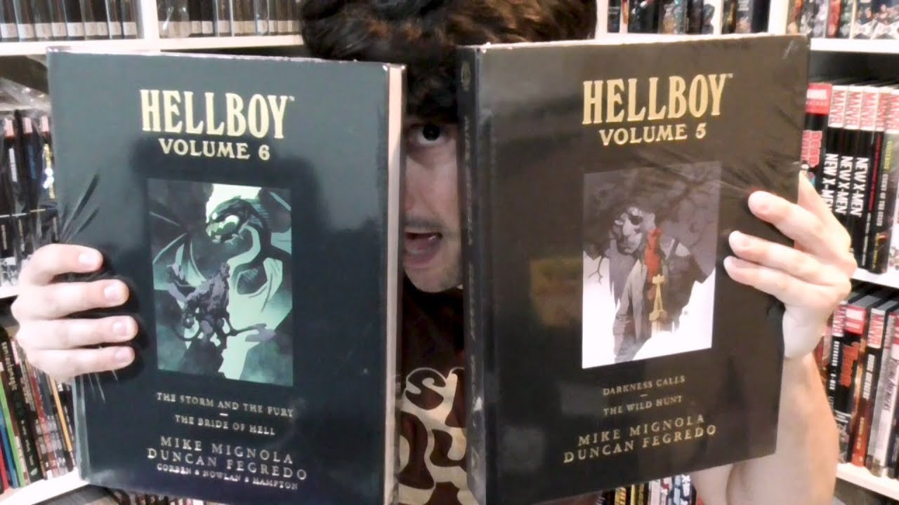 Crushing Comics Ep 058 - Hellboy Library Edition Volumes 5 and 6 - YouTube