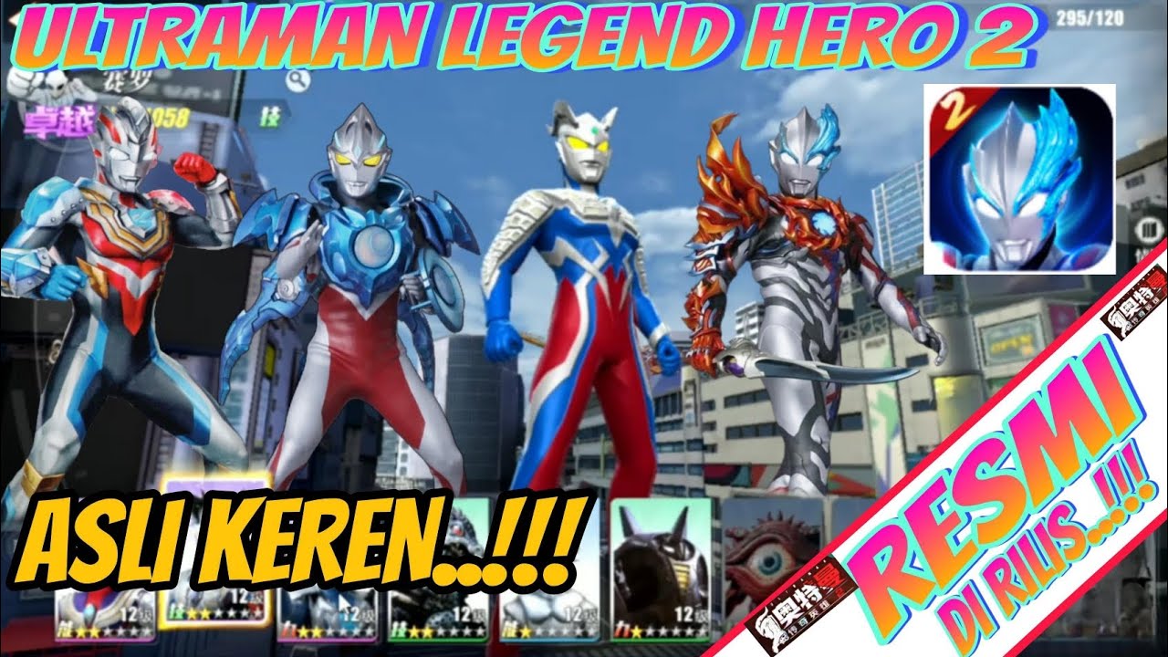 RESMI DI RILIS Game Ultraman Legend Of Heroes 2 - YouTube