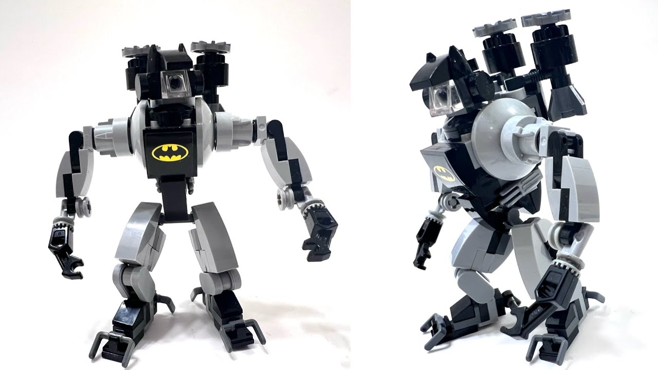 Build a Lego Batman With Jetpack Mini Mech (Tutorial). - YouTube