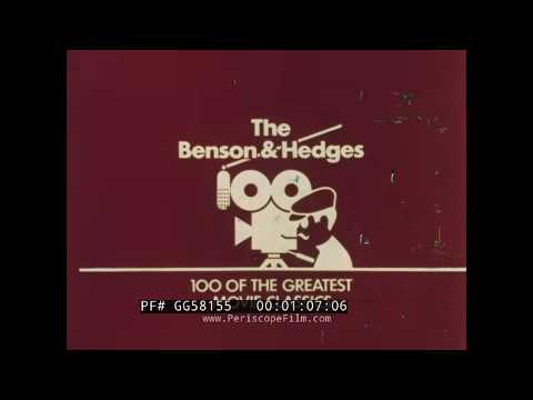 HENRY FONDA PROMOTES BENSON & HEDGES 100'S PRESENTS MOVIE SERIES  GG58155