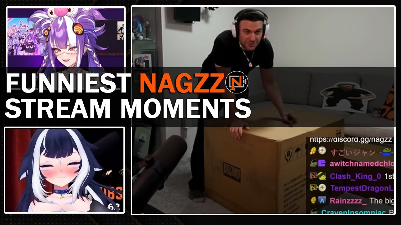 Nagzz Gets Sent the COOLEST GIFT EVER! - Nagzz Funniest Stream Moments ...