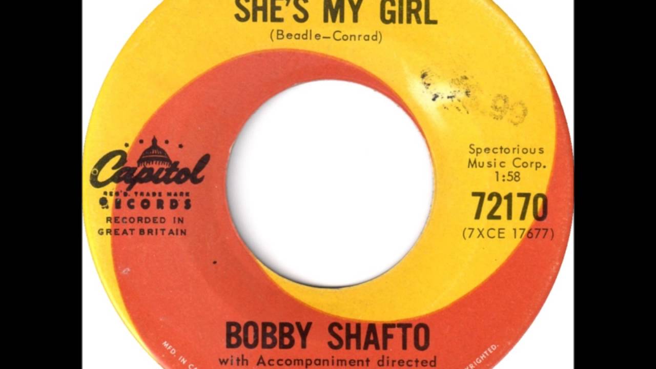 Bobby Shafto - She's My Girl - YouTube