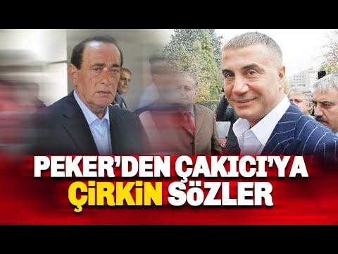 Sedat Peker'den Alaattin Çakıcı'ya çirkin sözler: Bana Etek giydirecek miş..