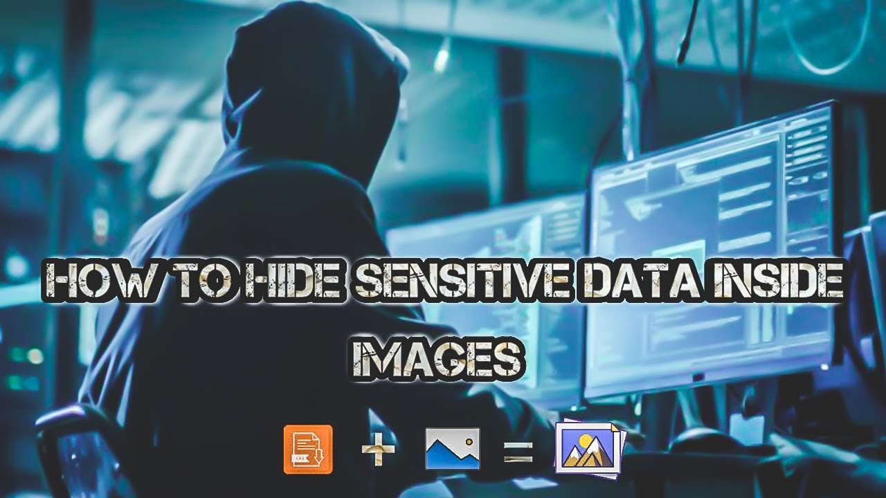 How to hide sensitive data inside an image....🙀 - YouTube