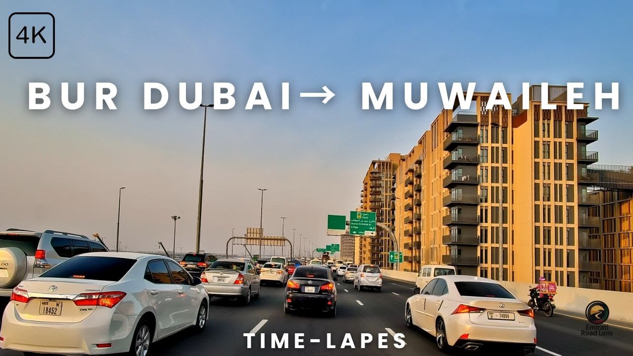 A Crazy 1-Hour Rush from Bur Dubai to Sharjah – Compressed to 5 Mins ...