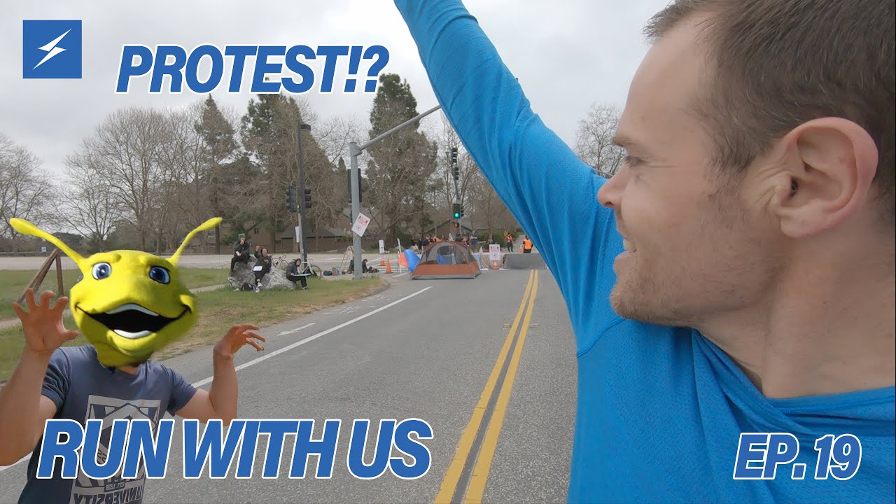 UCSC PROTEST?! | RUN WITH US THROUGH UCSC - YouTube