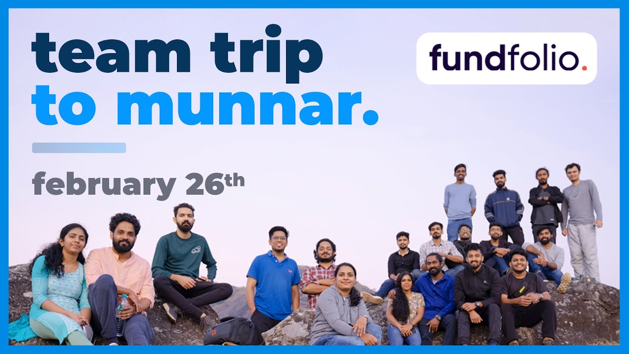 സ്റ്റോക്ക് മാർക്കറ്റ് മാത്രം അല്ല ജീവിതം! fundfolio team trip to Munnar #Throwback - YouTube