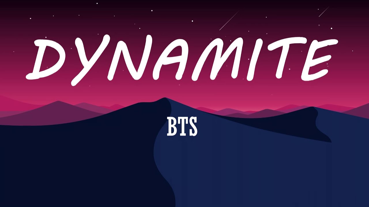 BTS (방탄소년단) - DYNAMITE - VIDEO LYRICS - YouTube