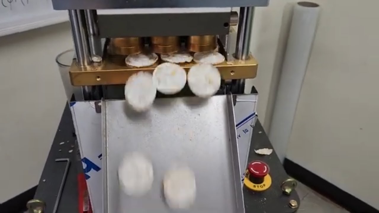 SYP4509 popped chips machine test _ rice chips _ B from Shinyoung ...