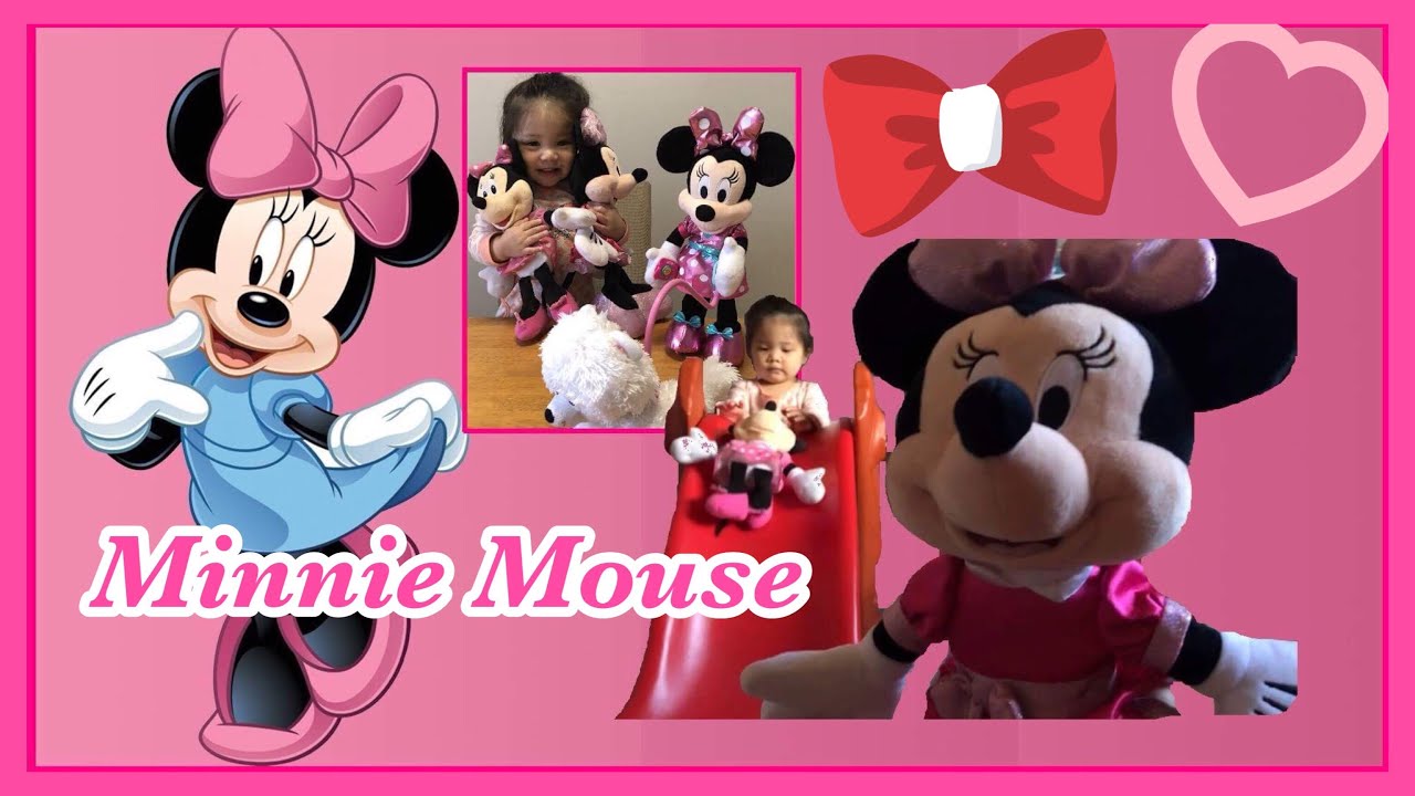 Singing Minnie Mouse | Sliding Minnie Mouse | Bow Glow Minnie Mouse ...
