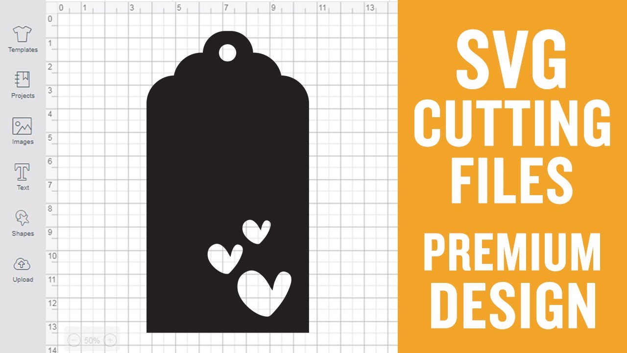 Heart Tag Svg Cutting Files for Silhouette Cameo Premium cut SVG - YouTube