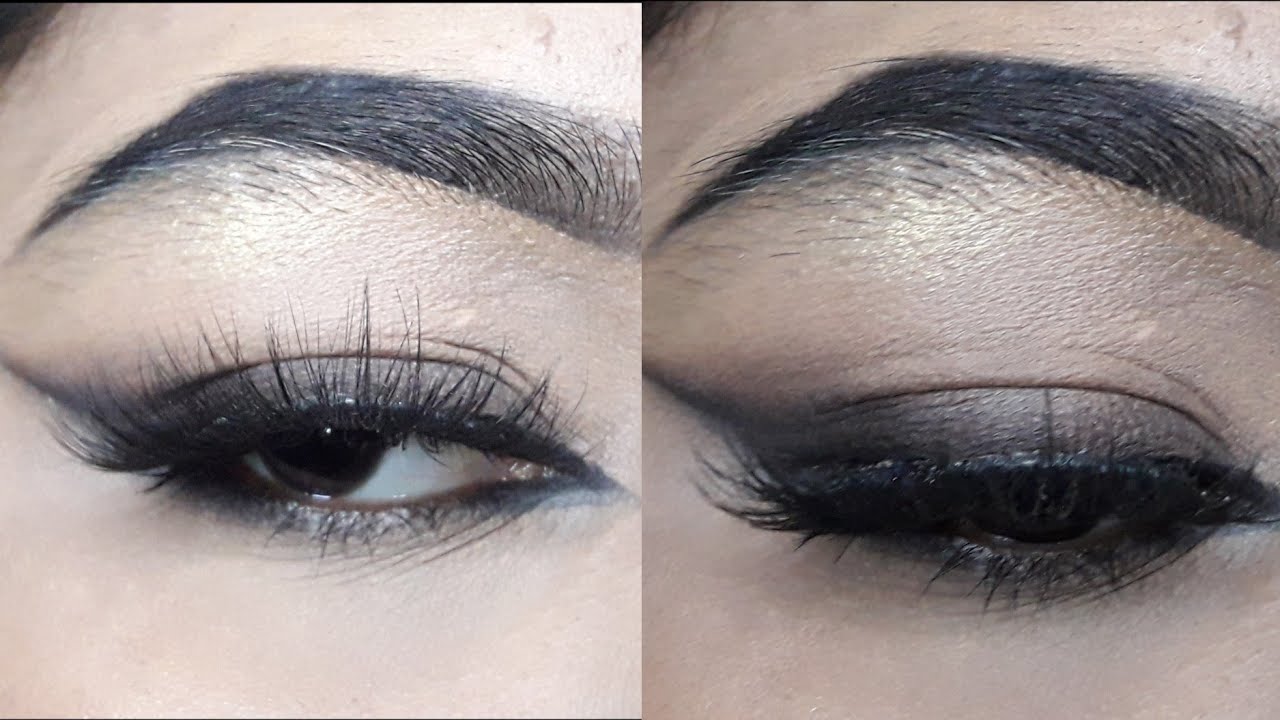 Easy step by step smokey winged eyeliner|tutorial by profession makeup ...