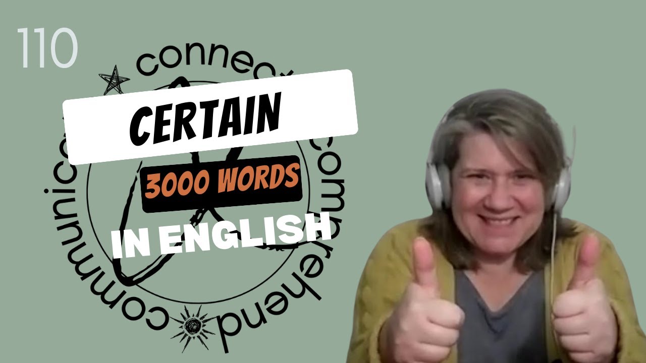 Learn English Vocabulary: "certain" - Definitions, Usage, Collocations ...