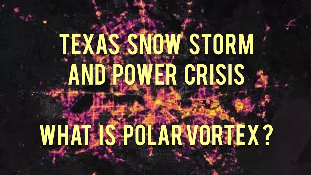 Texas snow storm - Global warming causing Polar Vortex disturbance ...