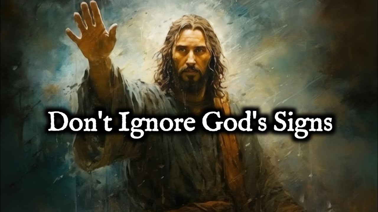 don’t ignore God’s signs - YouTube
