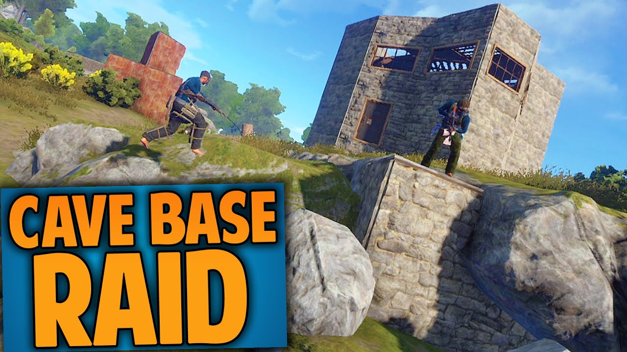 EPIC Cave Base Raid! - Rust Raidcam - Ep. 2 - YouTube