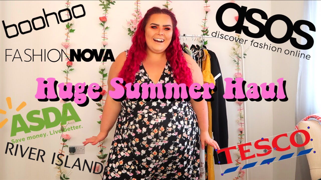 MY BIGGEST EVER PLUS SIZE HAUL // SUMMER 2019 NEW IN - YouTube