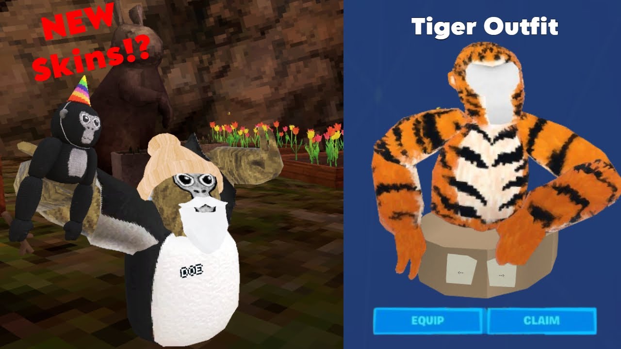 Gorilla Tag Added SKINS!? - YouTube