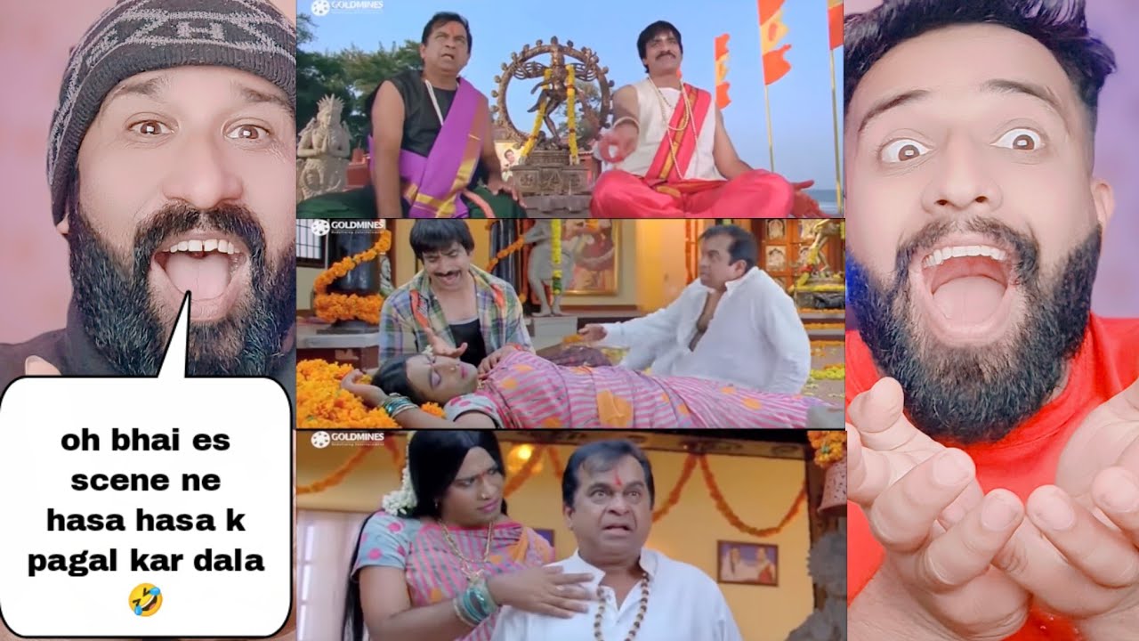 Jeene Nahi Doonga Movie | Ravi Teja And Brahmanandam Kinner Epic Comedy ...