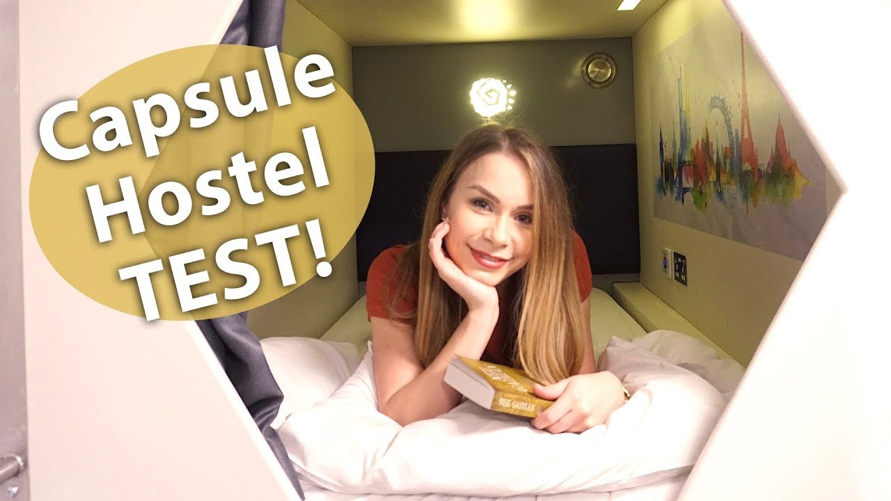 Capsule Hostel Experience in London - Vlog #ad - YouTube