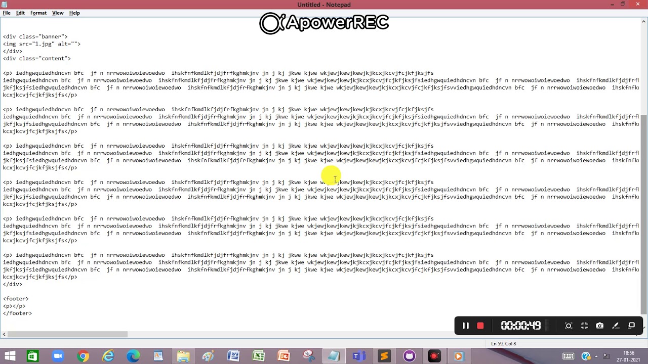 How To Make A Website Using Notepad Part 4 YouTube How To Make A Website Using Notepad Part 4 YouTube