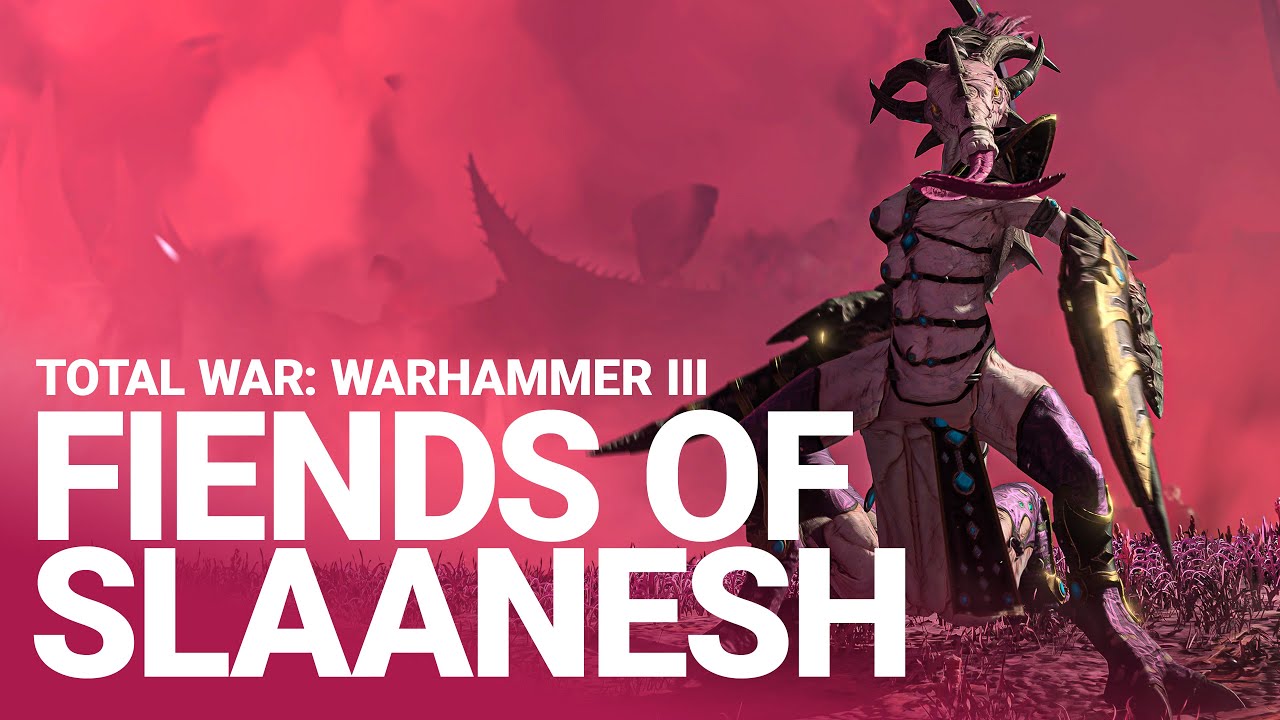 Fiends of Slaanesh Unit Spotlight | Total War: WARHAMMER III - YouTube