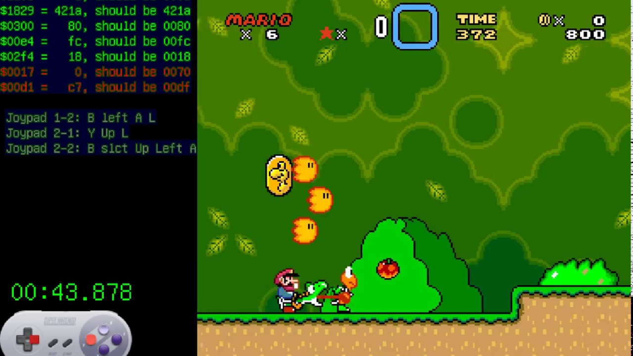 Human Theory TAS - Super Mario World 0 Exit in 46.74 - YouTube