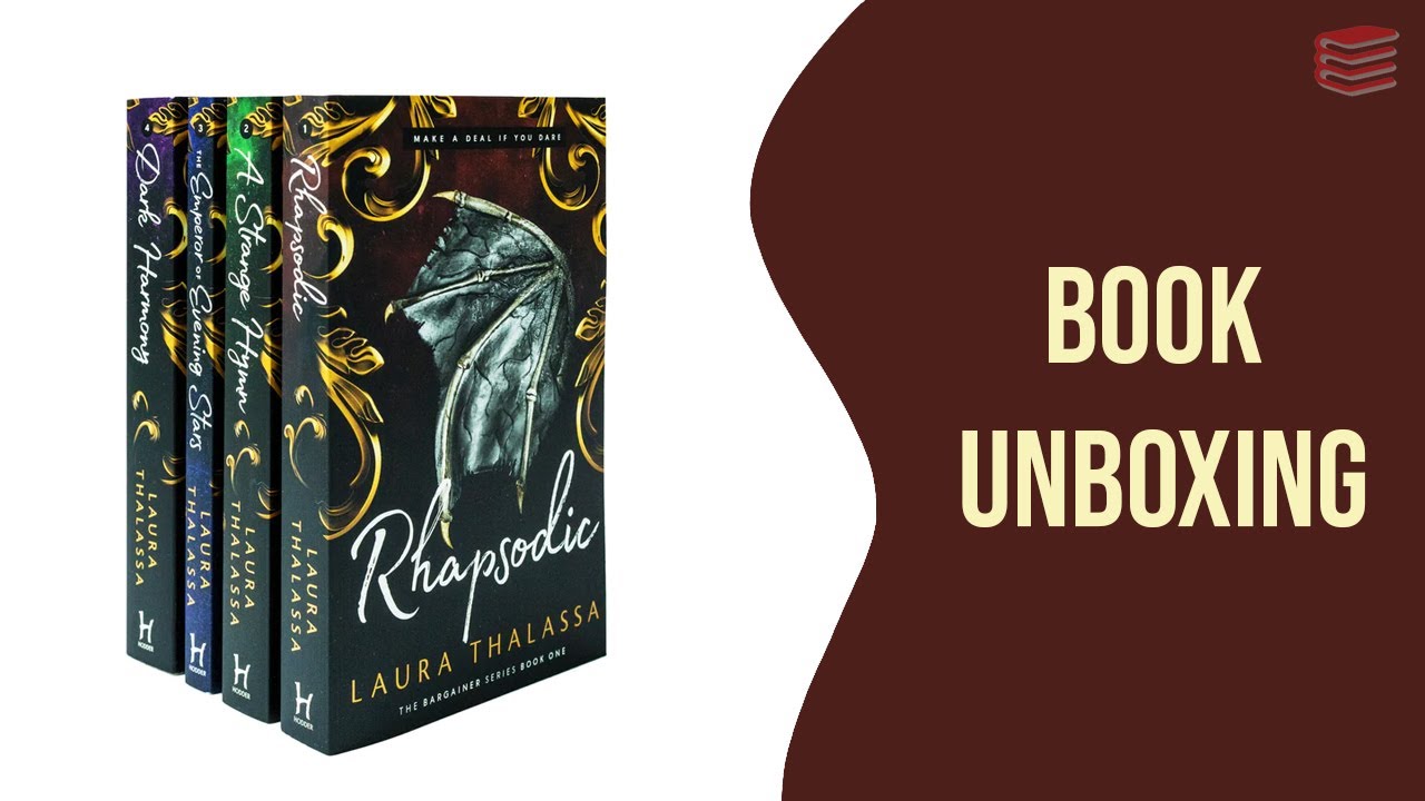 The Bargainer Series by Laura Thalassa - Book Unboxing - YouTube