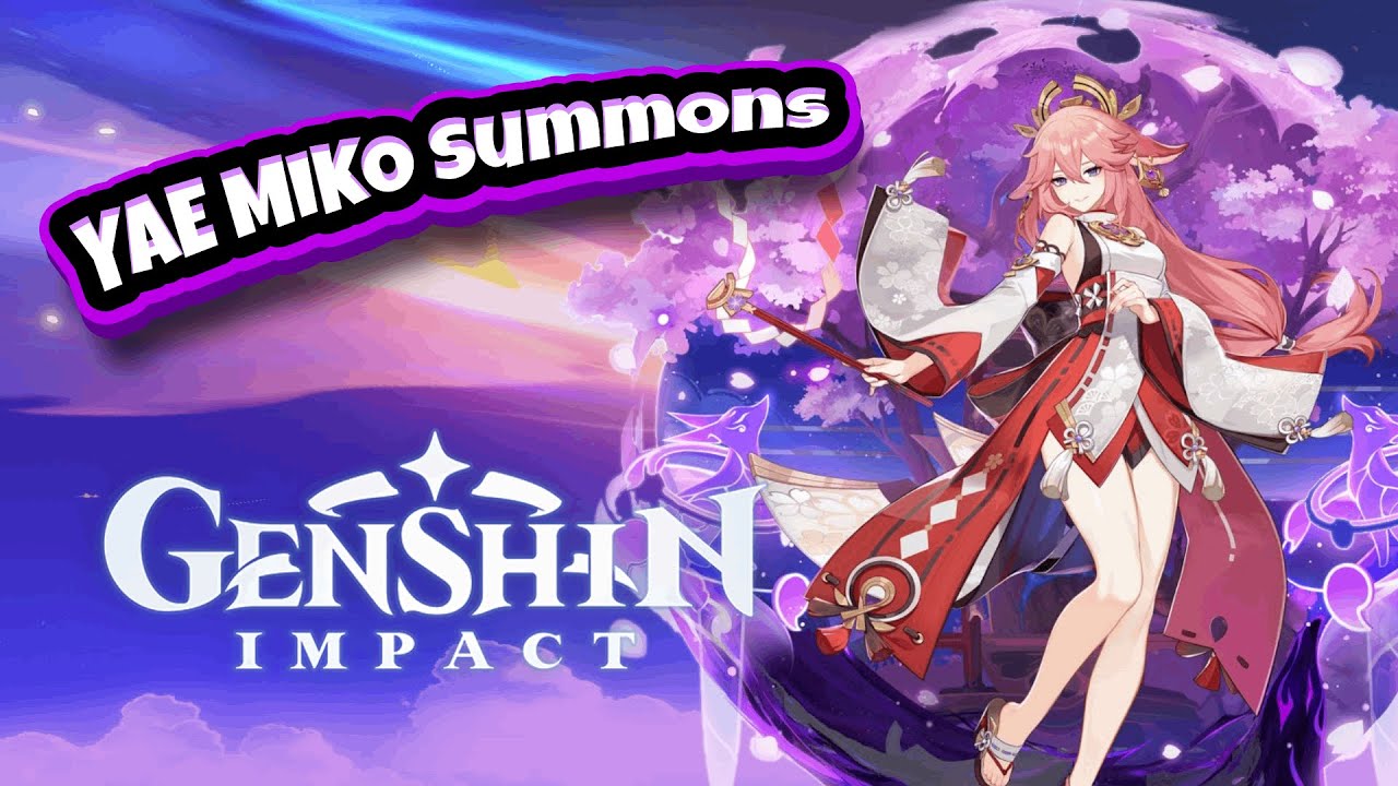 YAE SUMMONS - Genshin Impact - YouTube