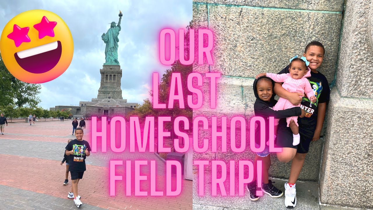 Statue of Liberty & Ellis Island VLOG ️| Our LAST Homeschool Field Trip ...