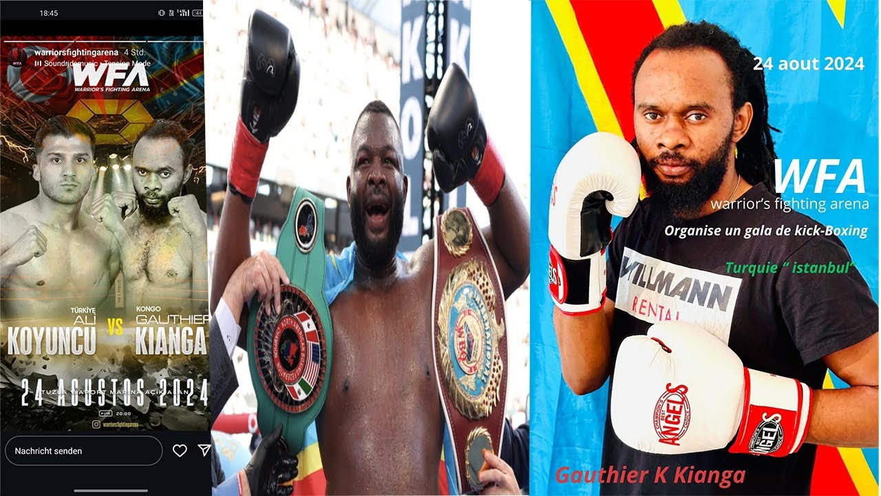 UNE AUTRE SURPRISE: GAUTHIER KIANGA CHAMPION APRES MARTIN BAKOLE - YouTube